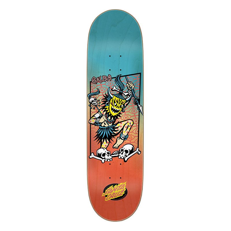 Santa Cruz 8.5" x 32.2" Salba Voodoo Frame Pro Skateboard Deck ...