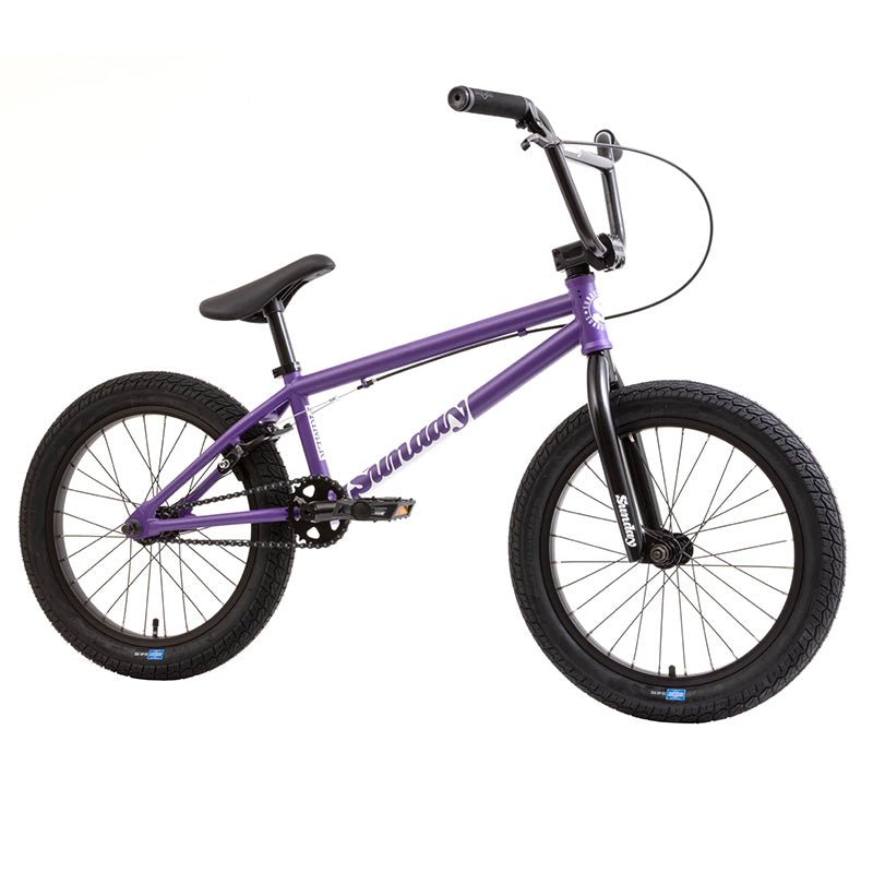 Sunday Primer 18" (Matte Grape Soda with 18.5" tt) BMX Bicycle – 5150 ...
